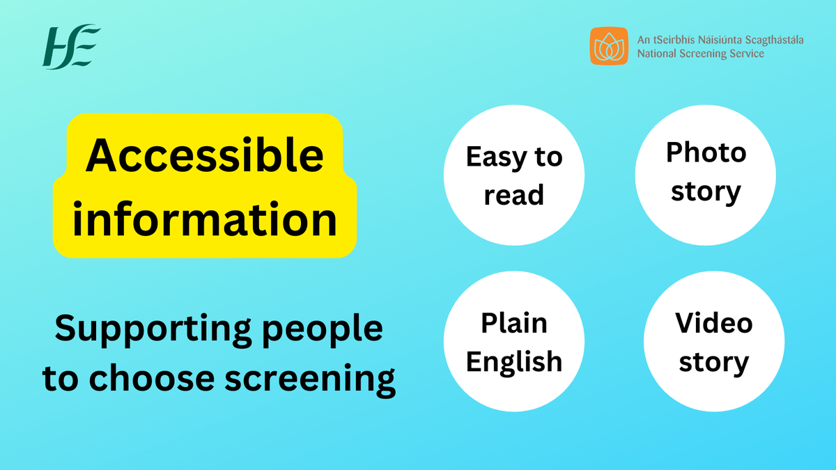Developing accessible materials to support people to choose screening ...
