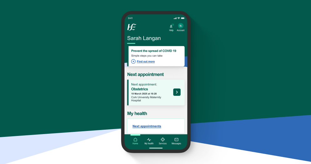 HSE website - Health Service Executive