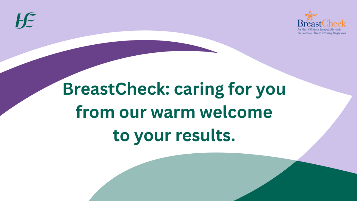 BreastCheck: Caring for you from our warm welcome to your results