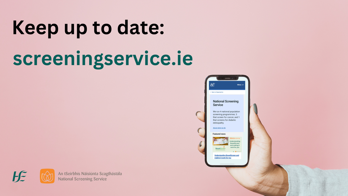 Latest news update from the National Screening Service – 18 April 2024 ...
