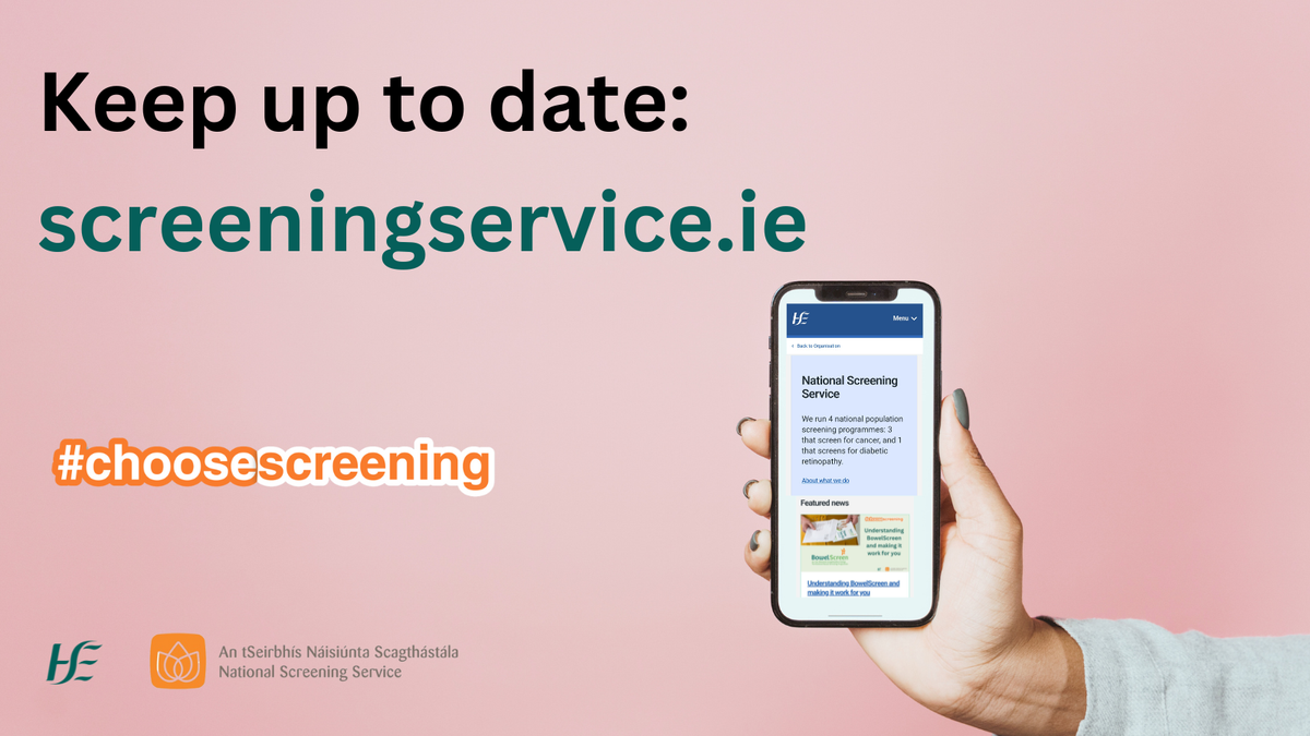 Latest news update from the National Screening Service – 30 April 2024 ...