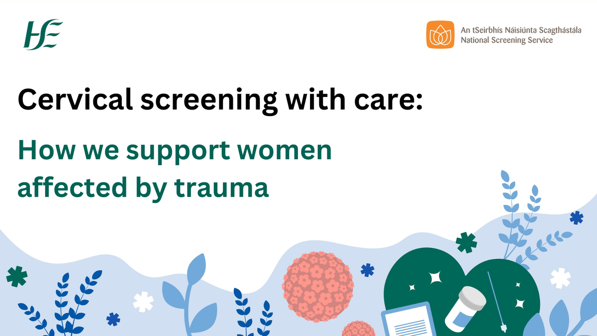Cervical screening with care – how we support women affected by trauma
